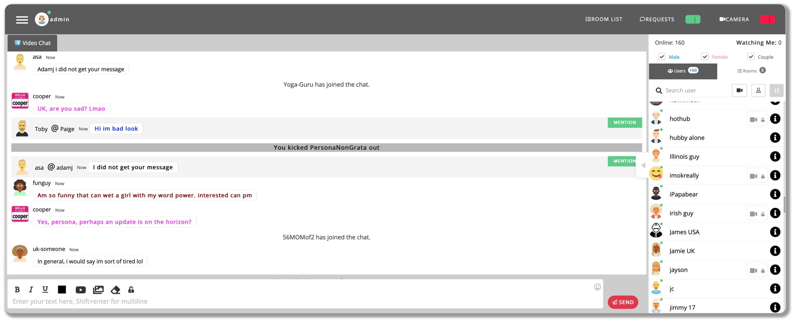 Webcam support · #1 Chat Avenue Blogs